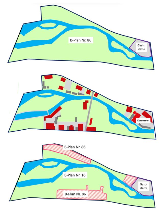 Ein Würmpark im Ortszentrum: Wunsch 1975, Wirklichkeit 2023 und der ...